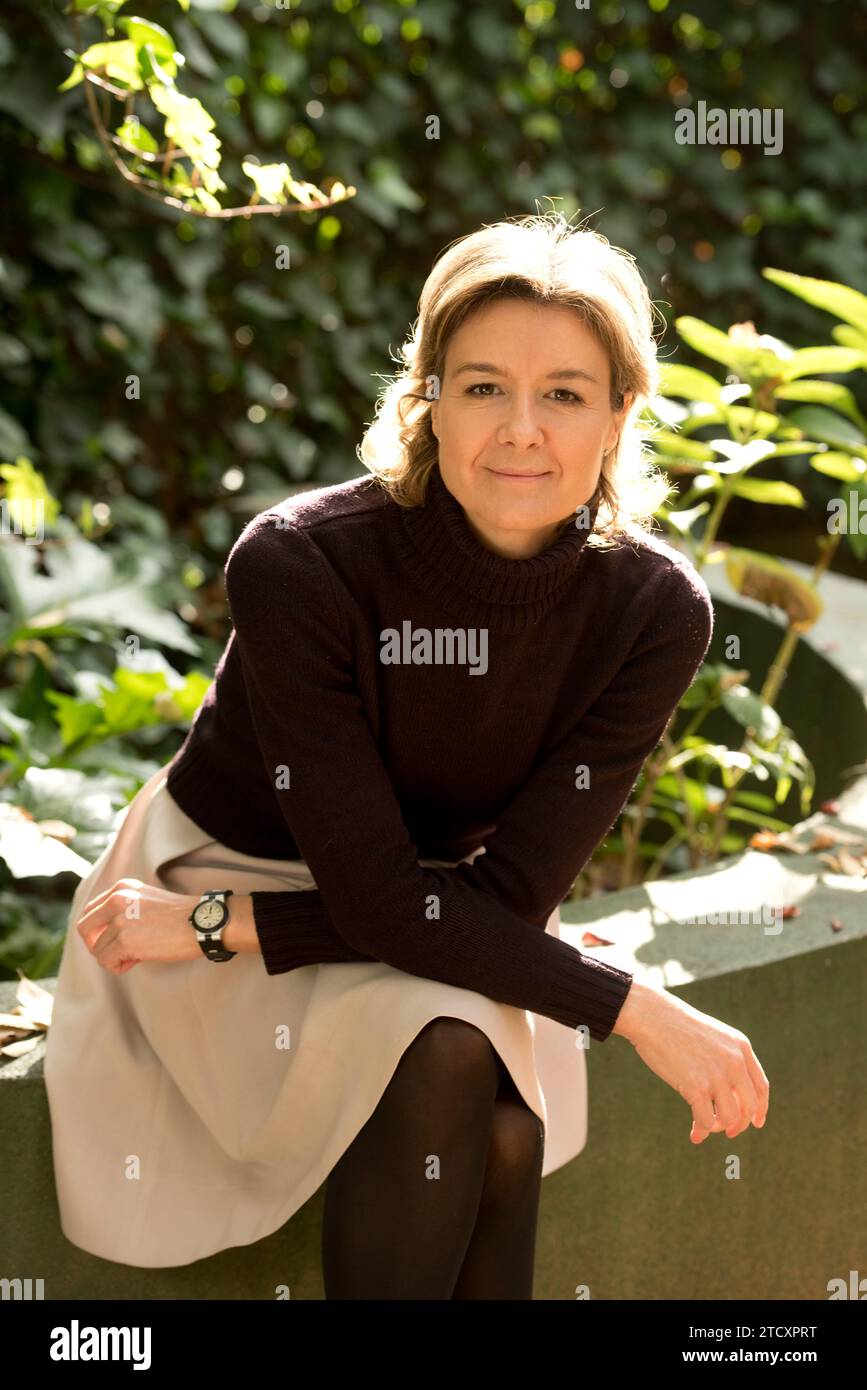 Interview with Isabel Garcia Tejerina Madrid 05/12/2014 photo Matias ...