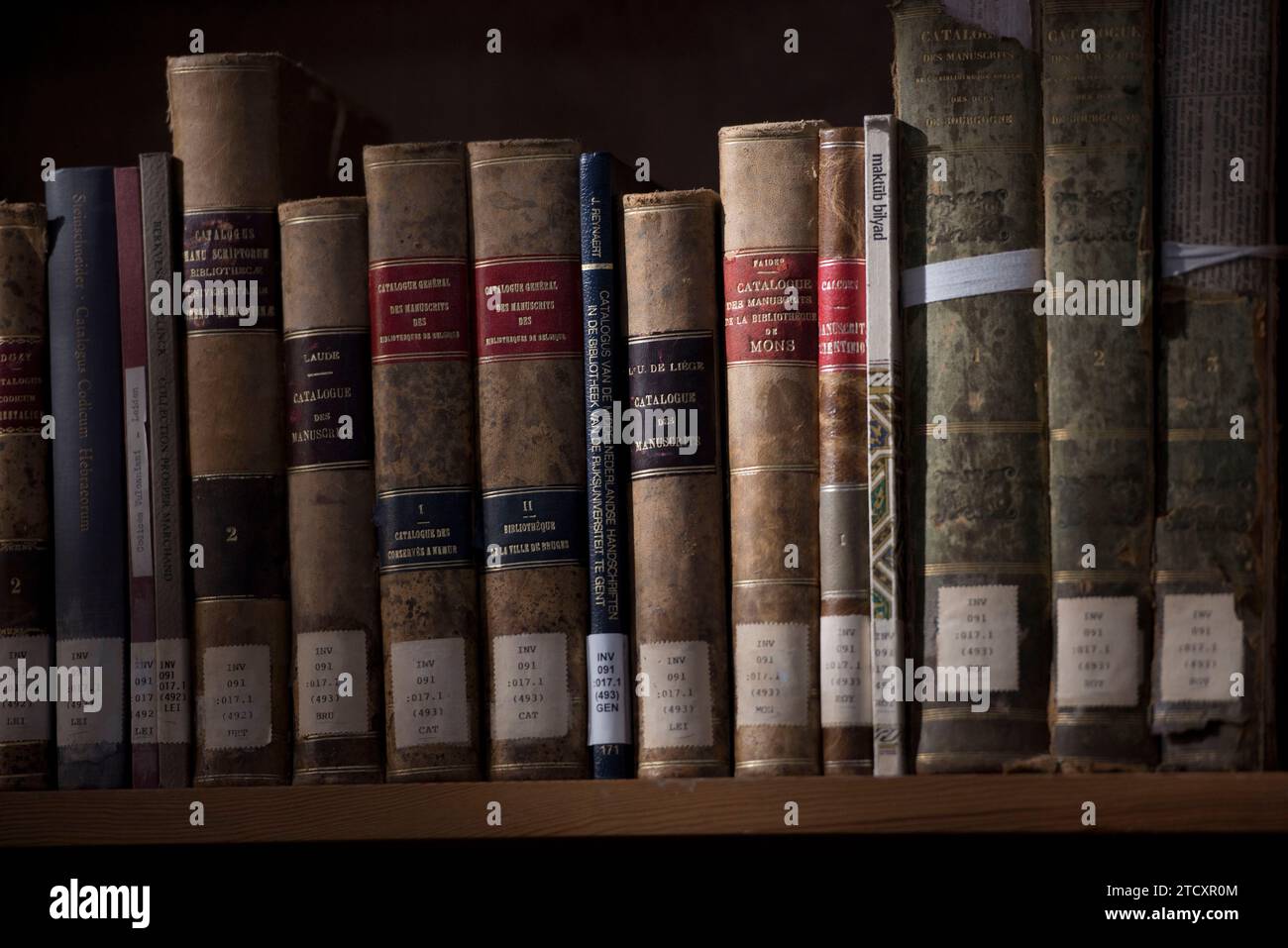 Madrid, 12/05/2014. The Cervantes room of the National Library. Photo ...