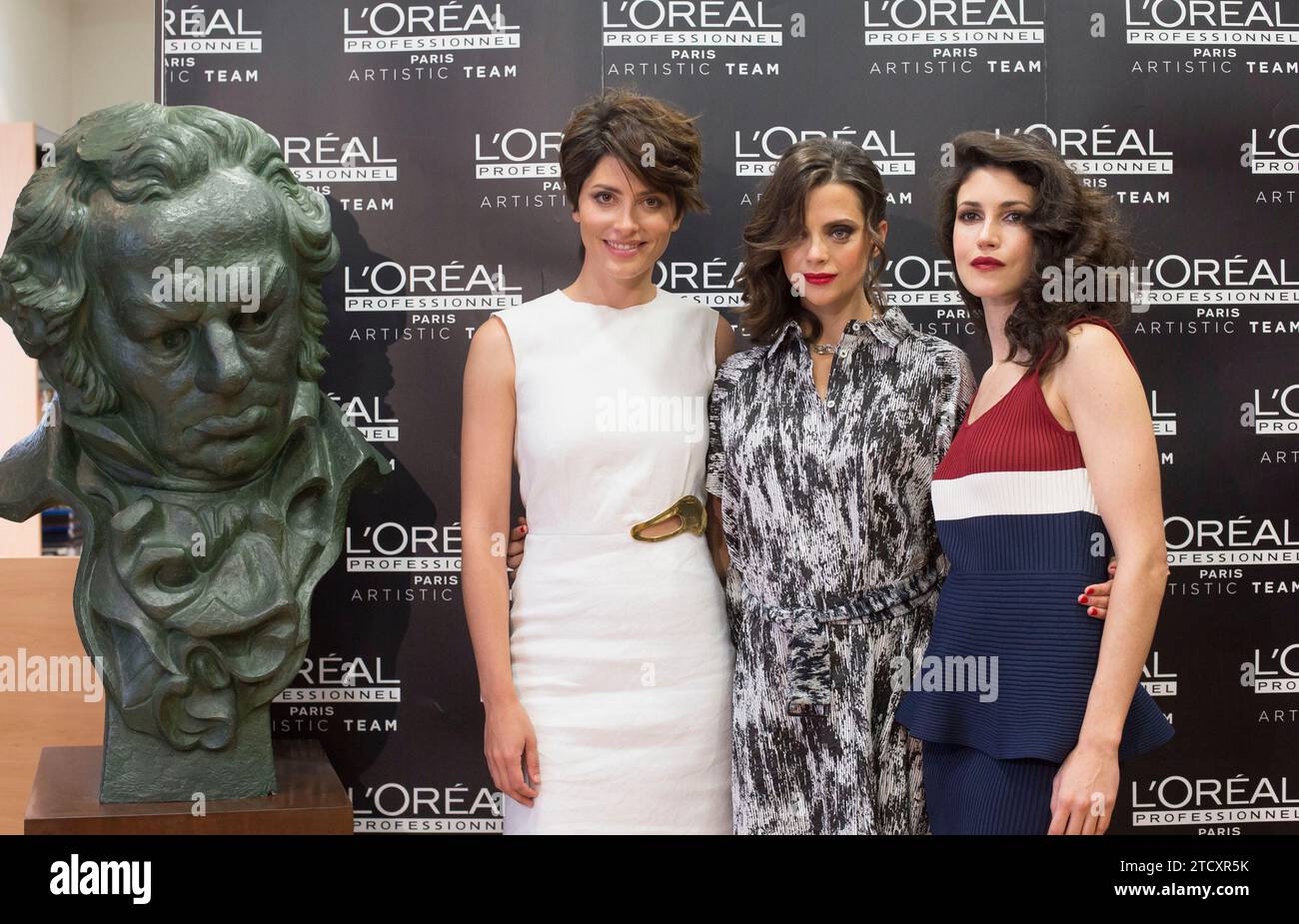 Madrid, January 14, 2015. The actresses candidates for the Goya 2015 ...
