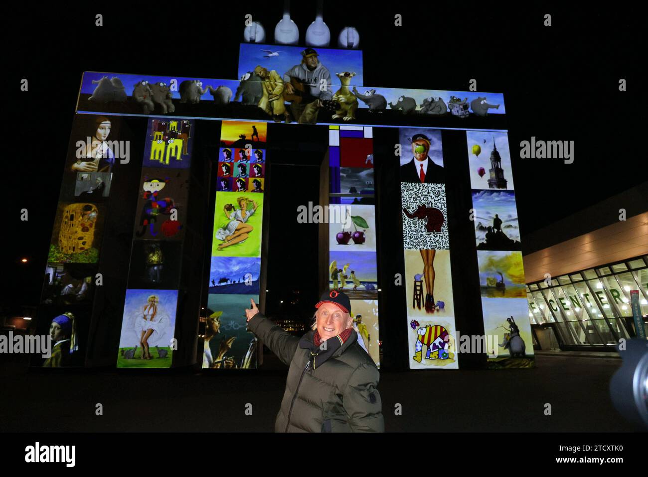 RECORD DATE NOT STATED OTTO WAALKES ERÖFFNET LICHTINSTALLATION 14.12. ...