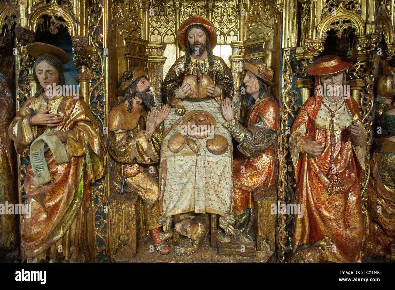 Altarpiece at the cathedral of seville hi-res stock photography and ...