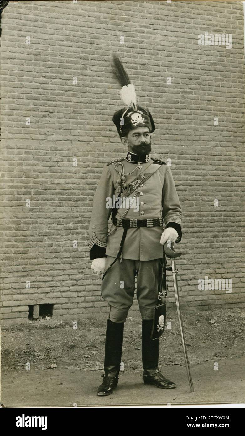 10/31/1908. Military new Army uniform. Credit: Album / Archivo ABC ...
