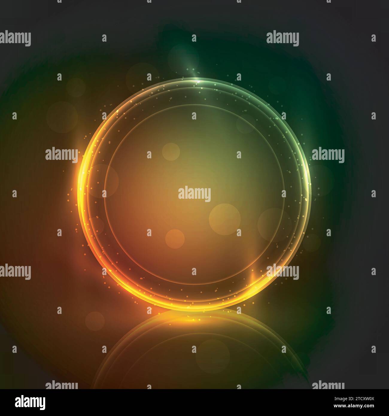 Abstract circle light effect background Stock Vector Image & Art - Alamy