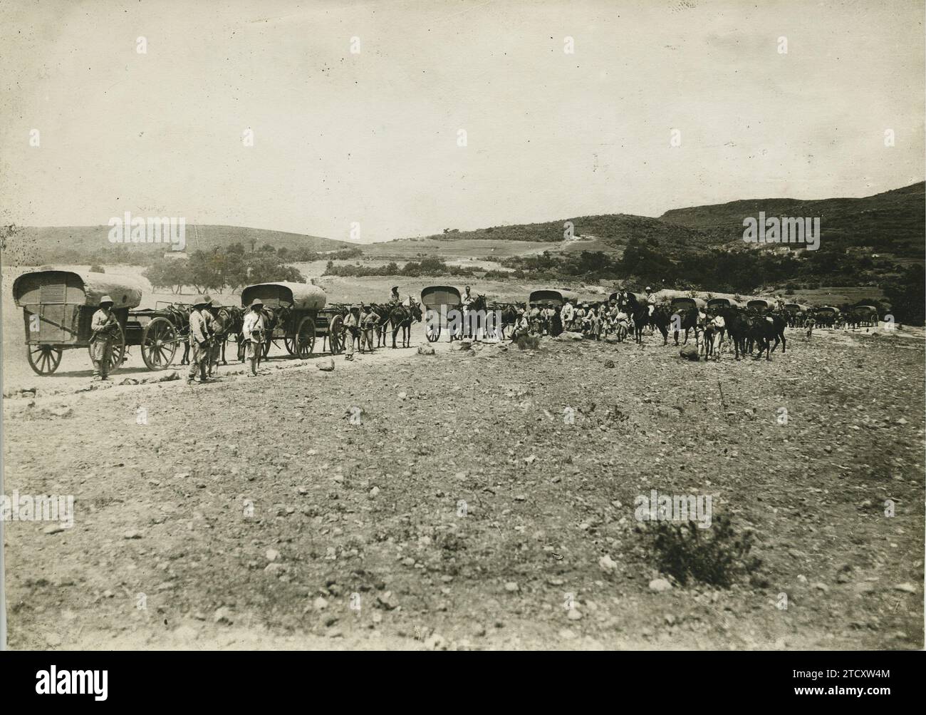 Morocco, 1920. Moroccan War. Credit: Album / Archivo ABC Stock Photo ...
