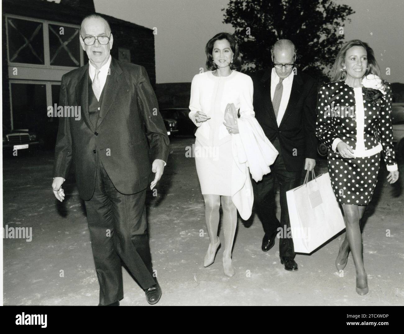 Guadalajara, 05/11/1991. Camilo José Cela celebrates his 75th birthday ...