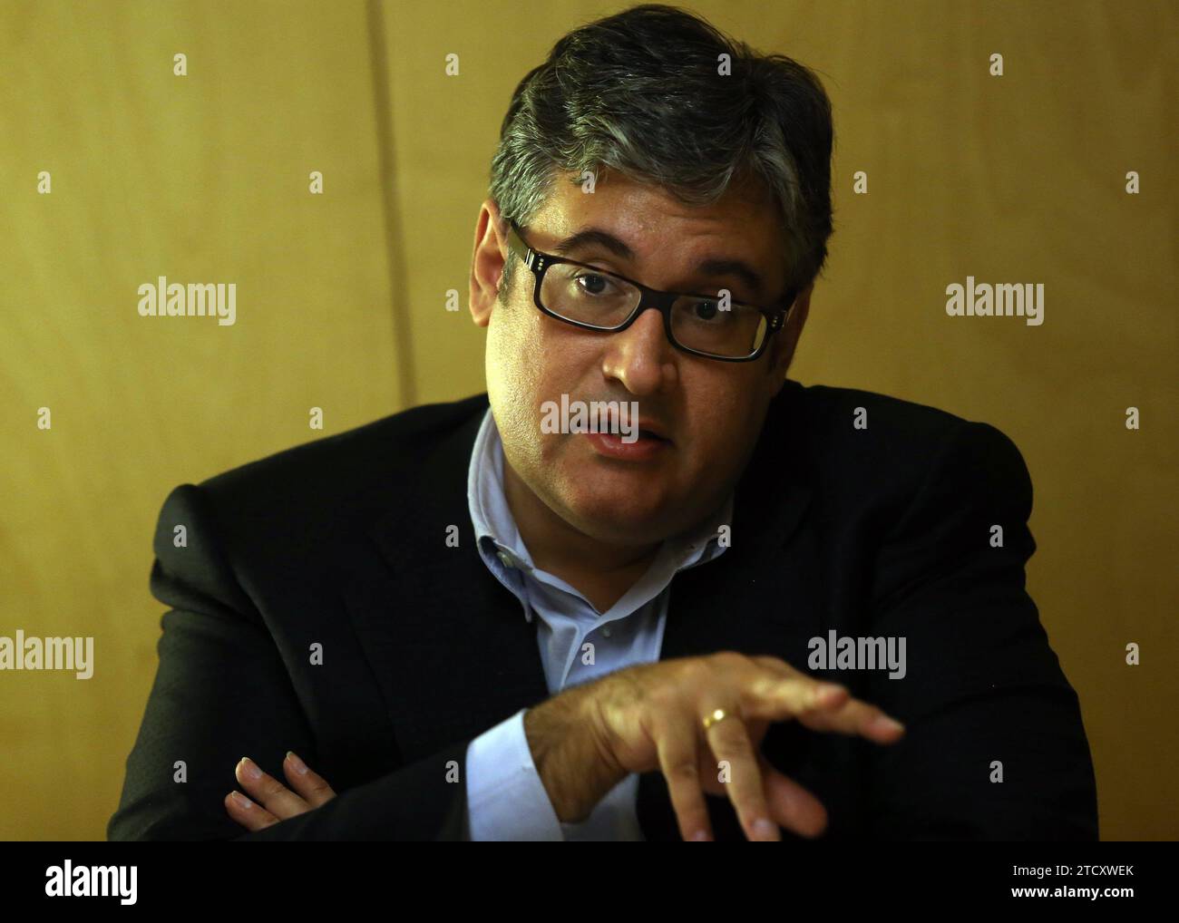 madrid,12.11-2012,-interview with the writer juan manuel de prada ...