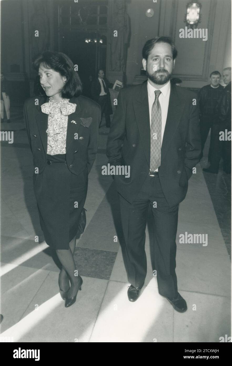 Madrid, 02/20/1990. Crime of the Marquises of Urquijo. Myriam and Juan ...