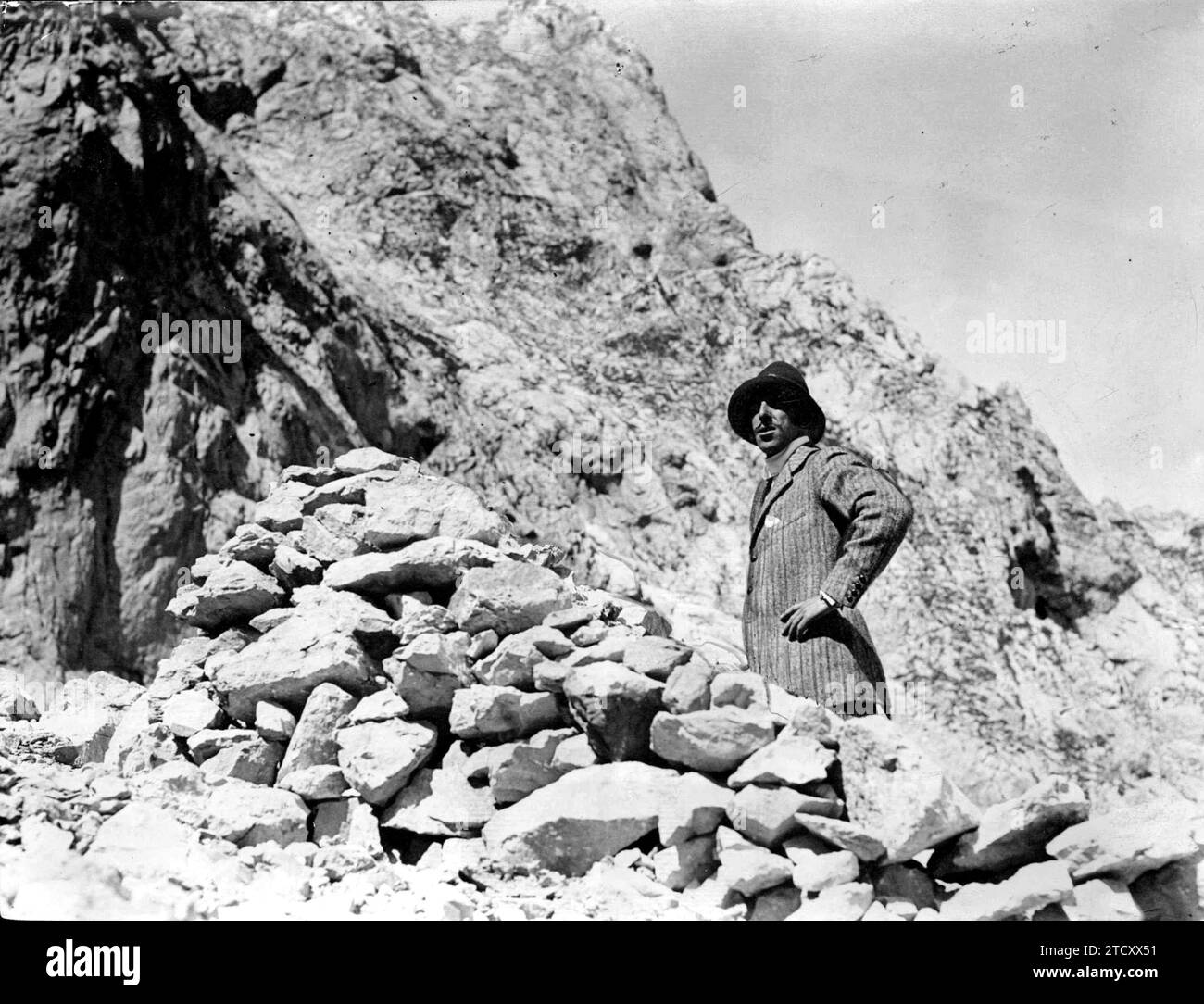 HM King Alfonso. Credit: Album / Archivo ABC / Charles Trampus Stock ...