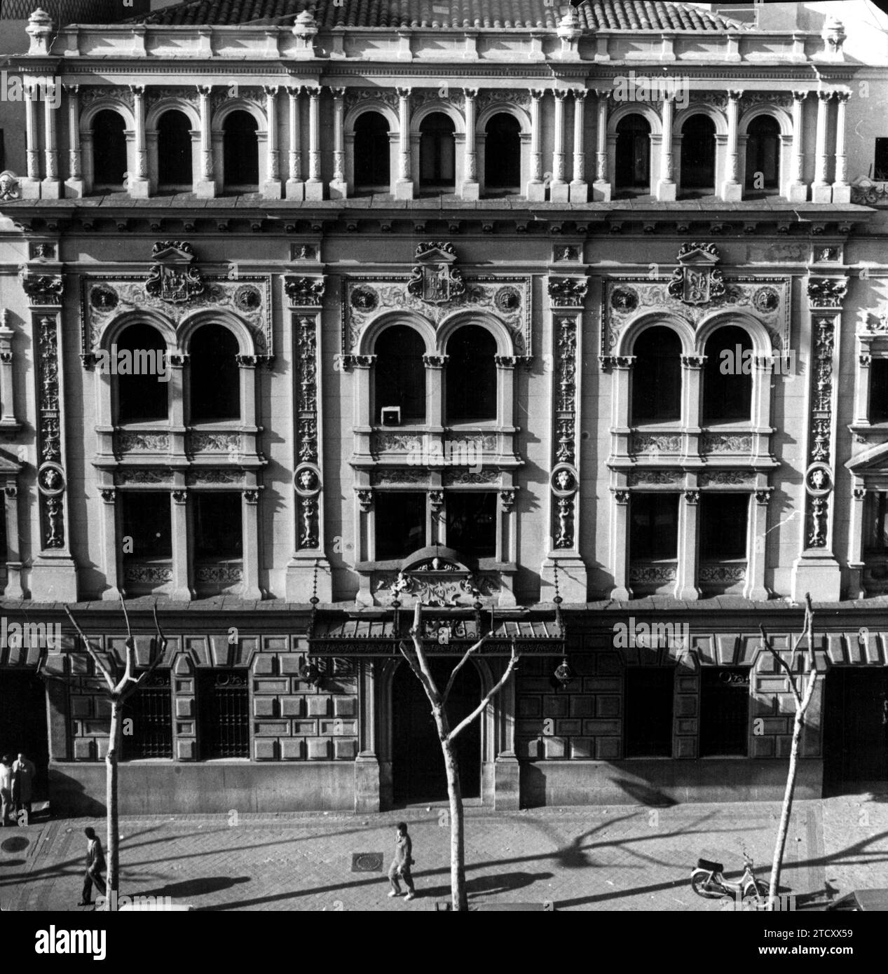 12/31/1981. Facade of the Abc de Serrano. Credit: Album / Archivo ABC ...
