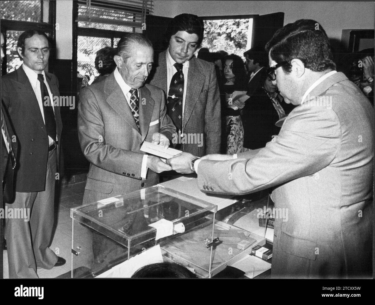 06 14 1977 Carlos Arias Navarro Popular Alliance Candidate For The