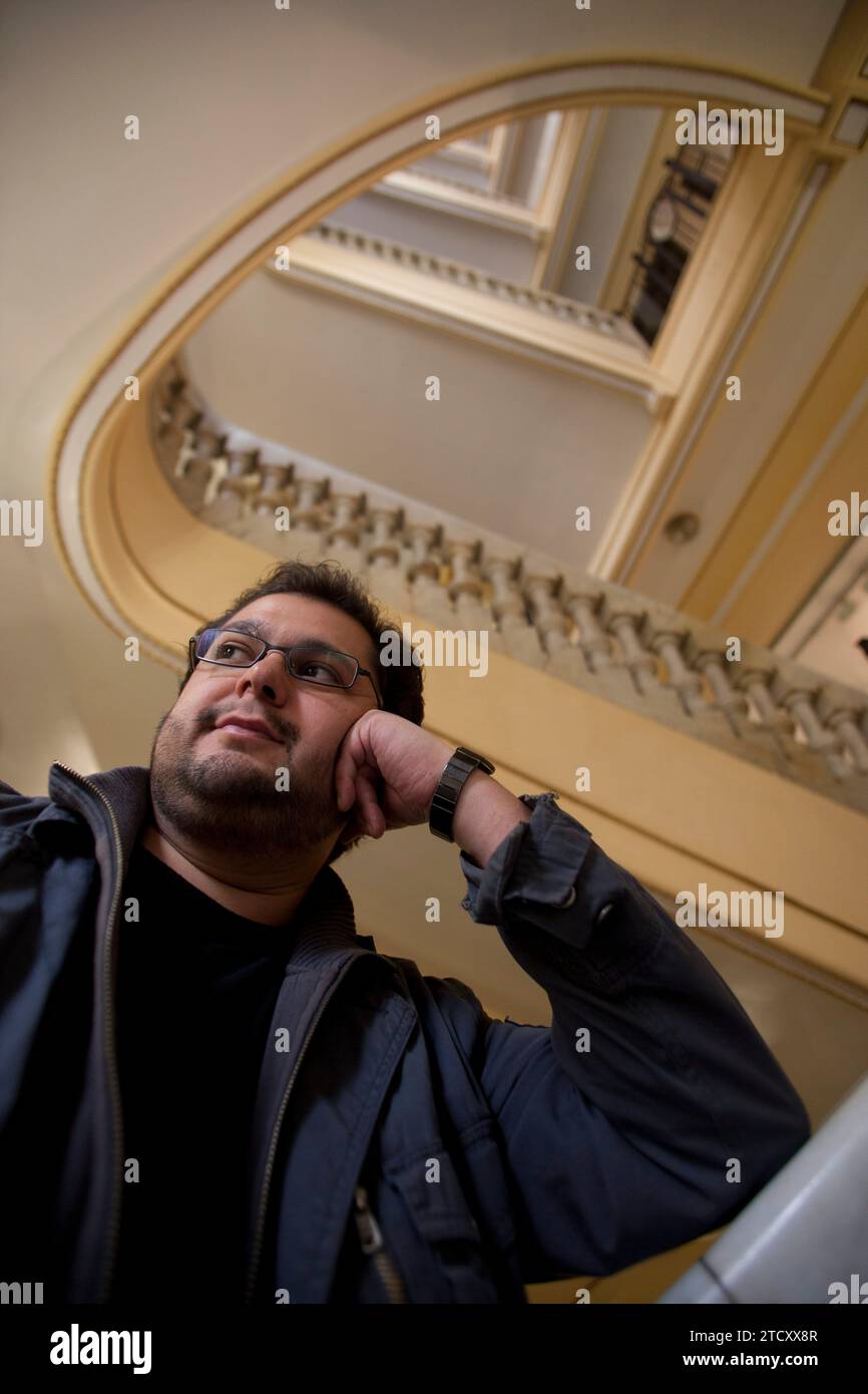 06/07/2011 Madrid. Circle of Fine Arts. Celso Albelo. Opera singer ...