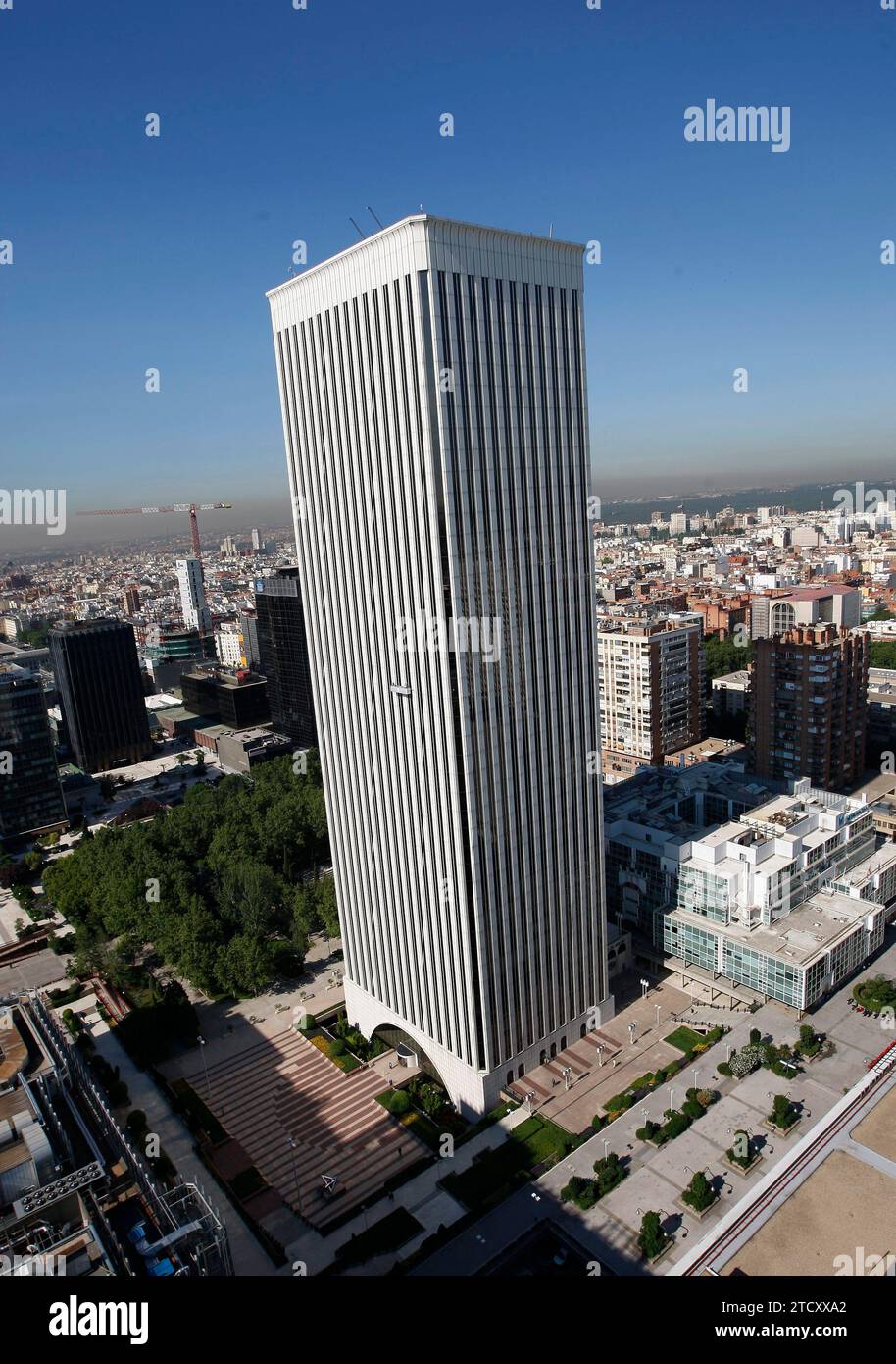 Madrid, 06/23/2010. Picasso Tower. Photo: Ernesto Acute Archdc. Credit ...