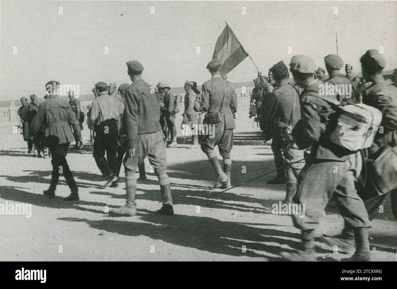 Vinaroz (Castellón), 04/15/1938. Spanish Civil War. National forces on ...