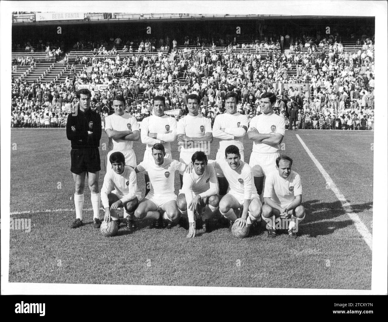 Valencia football club team in 1968. Credit: Album / Archivo ABC ...