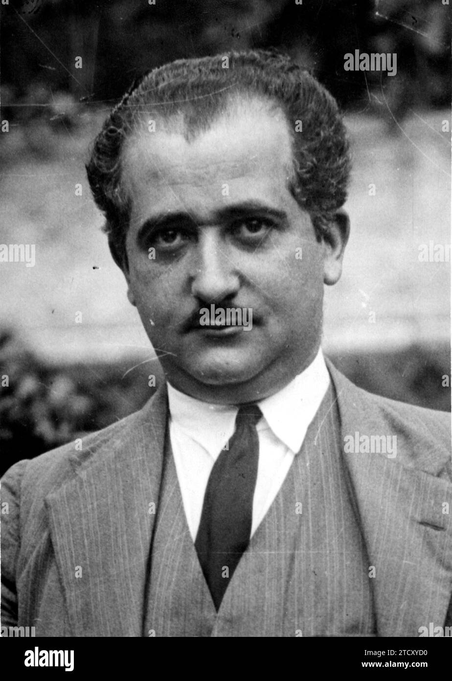 12/31/1929. Commander Ramón Franco in the 1930s. Credit: Album ...