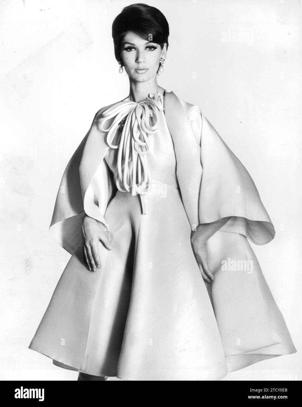 In the Image, coat from 1965, model by Jeanne Lanvin. Credit: Album ...