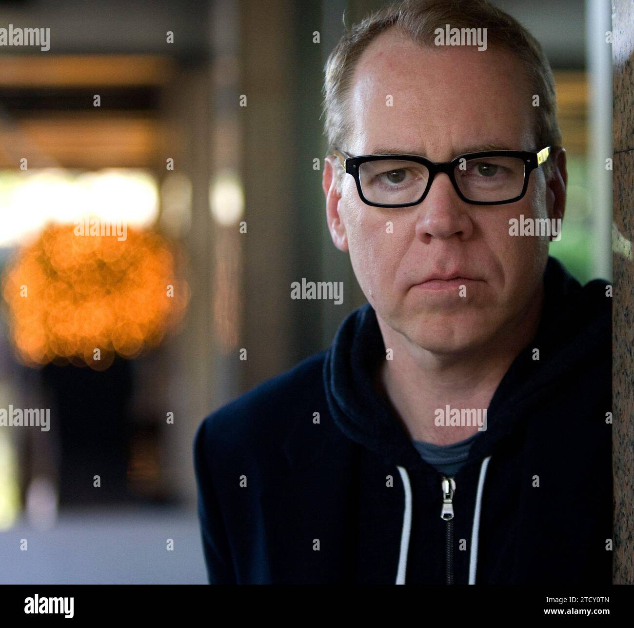 Madrid, 09/27/2010. Interview with Bret Easton Ellis, writer and author ...