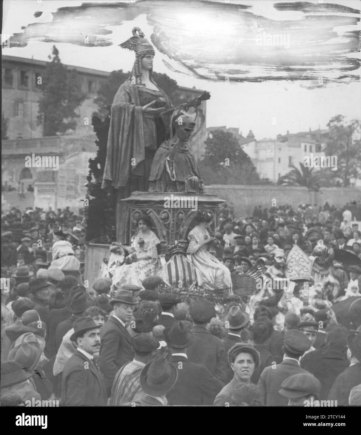 04/30/1919. The centenary of Saint Vincent in Valencia. Monumental ...