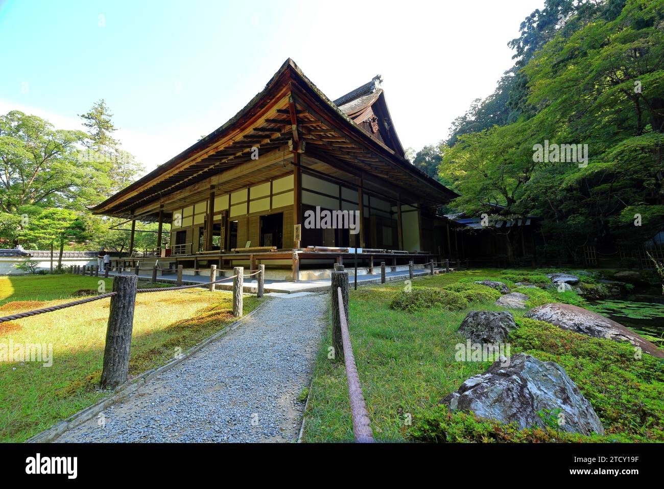 Garden at Nanzen-in, a Buddhist temple complex with a Zen garden ...