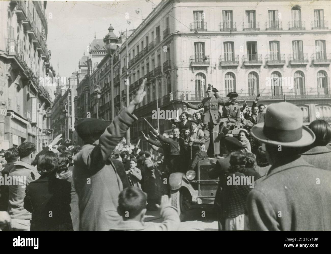 Madrid, 03/28/1939. Spanish Civil War. Liberation of Madrid, Madrid ...