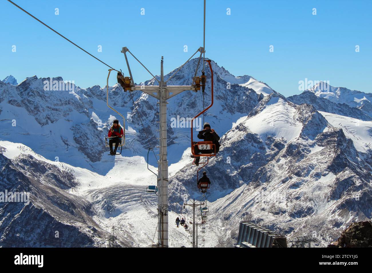 Mount elbrus base camp hi-res stock photography and images - Alamy