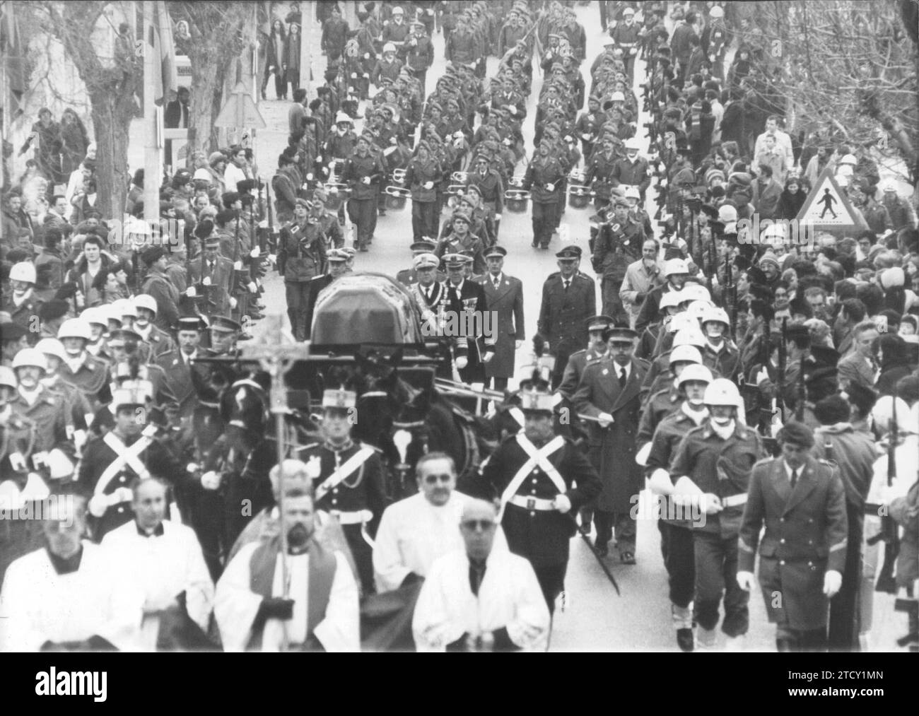 01/18/1980. San Lorenzo de el Escorial: the Mortal Remains of HM King ...