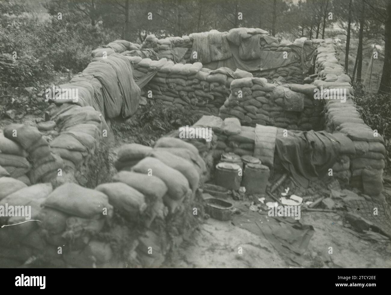 Trench barracks hi-res stock photography and images - Alamy