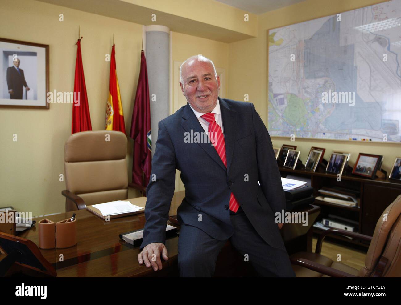Madrid, 12/27/2010. Interview with Tomás Serrano, councilor of the ...