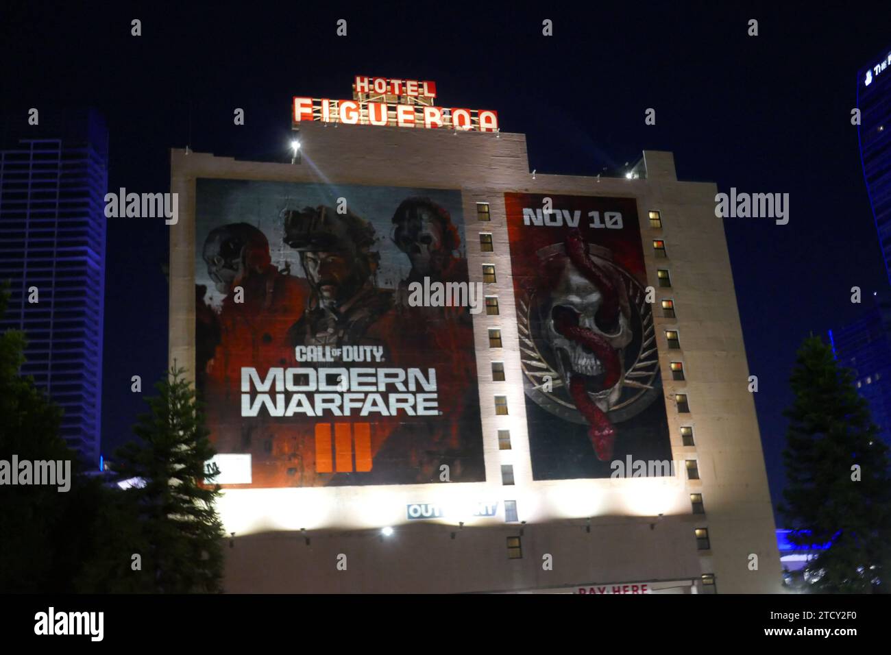 Los Angeles California Usa 12th December 2023 Call Of Duty Modern