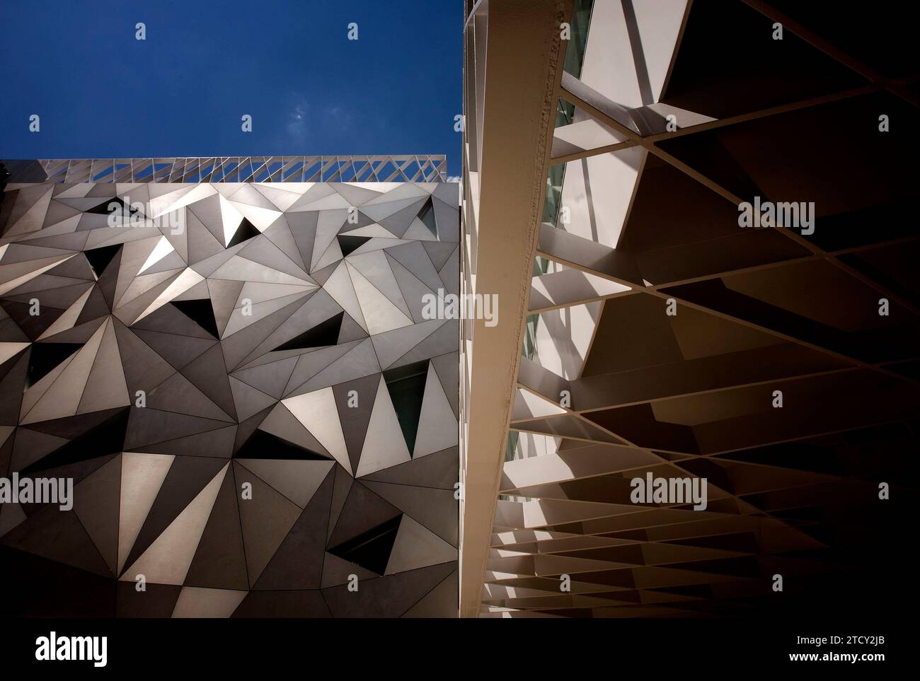 Madrid, May 31, 2010. Coleccion Abc museum building on Amaniel street ...