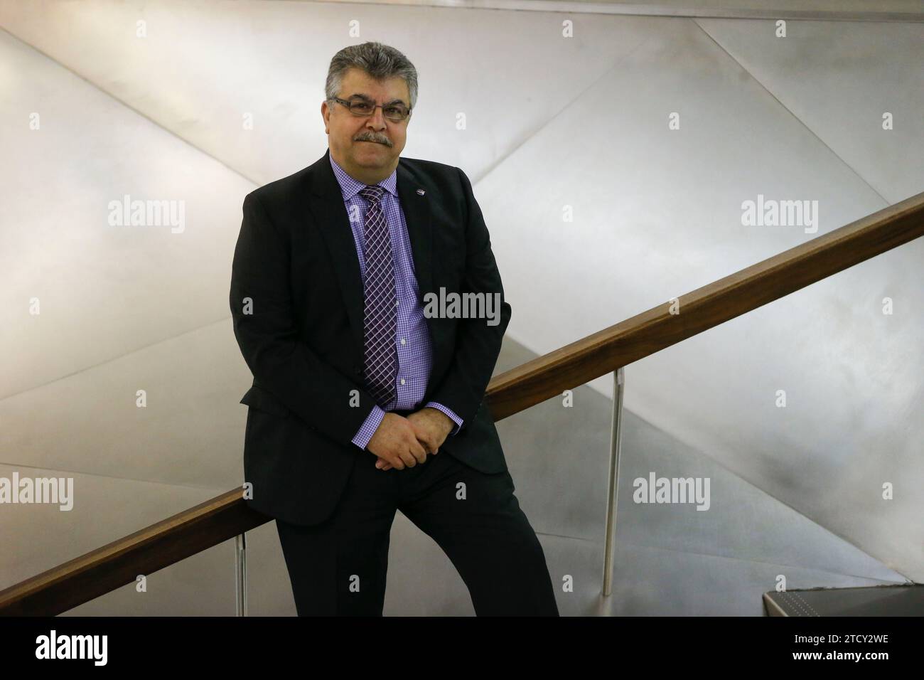 Madrid, 06/16/2015. Interview with Badri Younes, member of NASA's ...