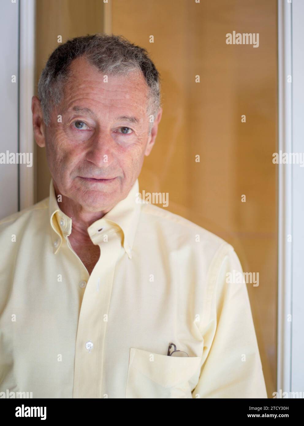 Madrid, 06/22/2015. Interview with Leonard Kleinrock computer scientist ...