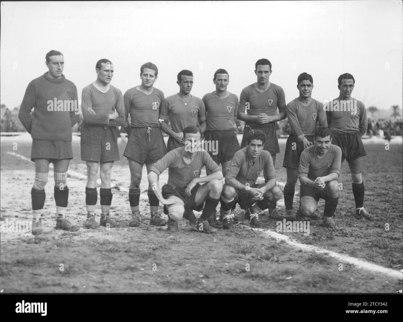 12/31/1929. Murcia football Club, champion of its Group. Credit: Album ...
