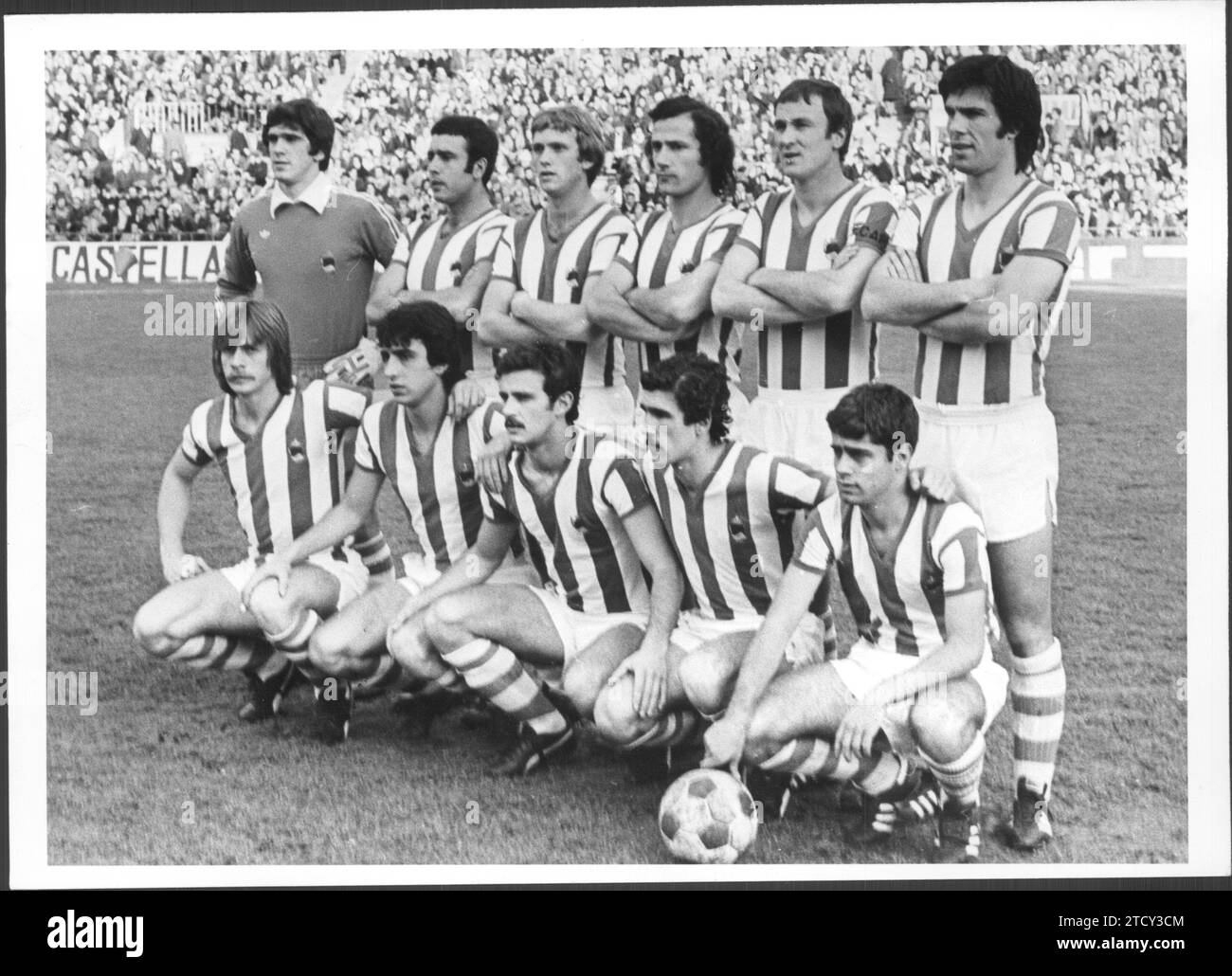Squad of Real Sociedad de San Sebastián Players who were part of the ...