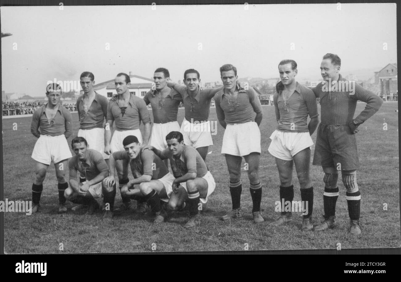 10/05/1940. Real Oviedo CF team that beat Sevilla by four to zero ...