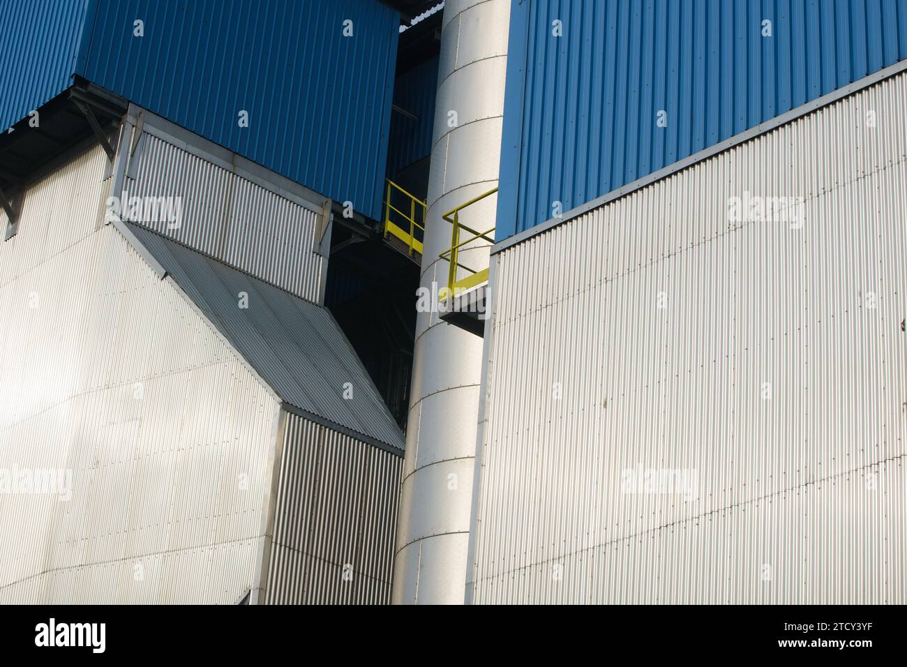Glina, Romania - 14th Dec, 2023: The sludge Incinerator of the ...