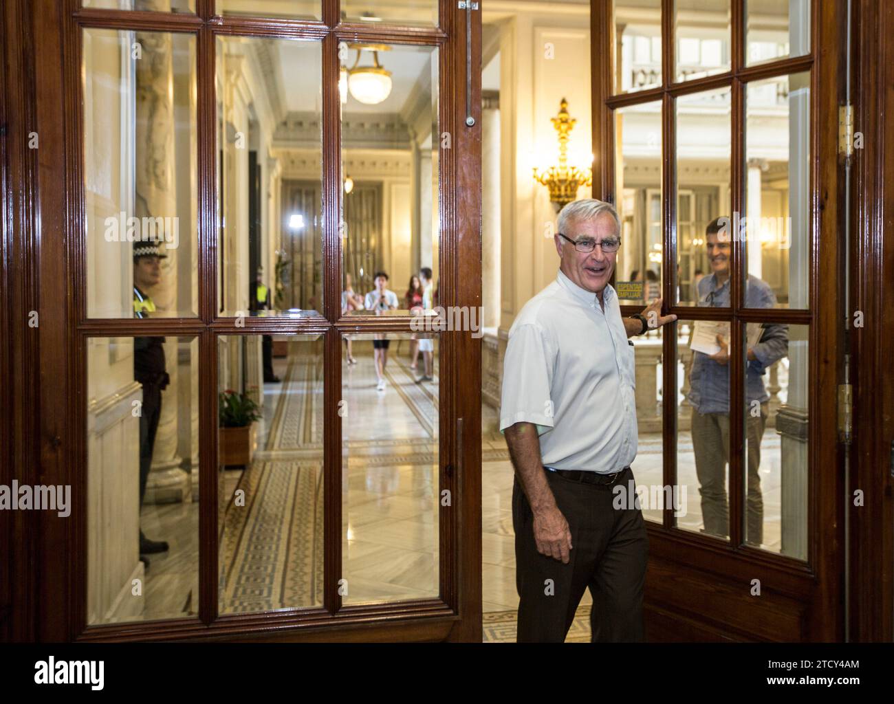 Valencia, 06/04/2015. Joan Ribó, mayor of Valencia during his first ...