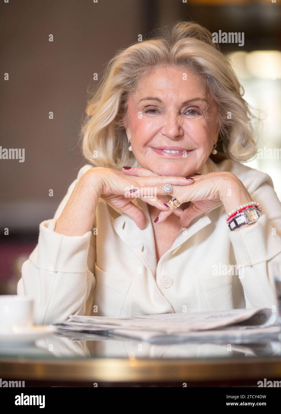 Madrid, 06/11/2015. Interview with the aristocrat Beatriz de Orleans ...