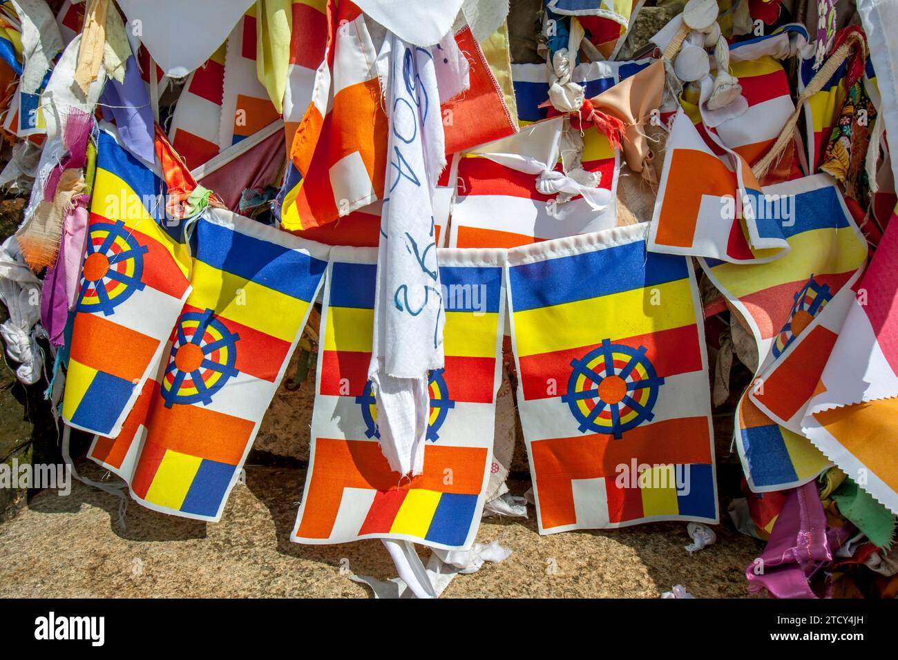 Dharma wheel hi-res stock photography and images - Alamy