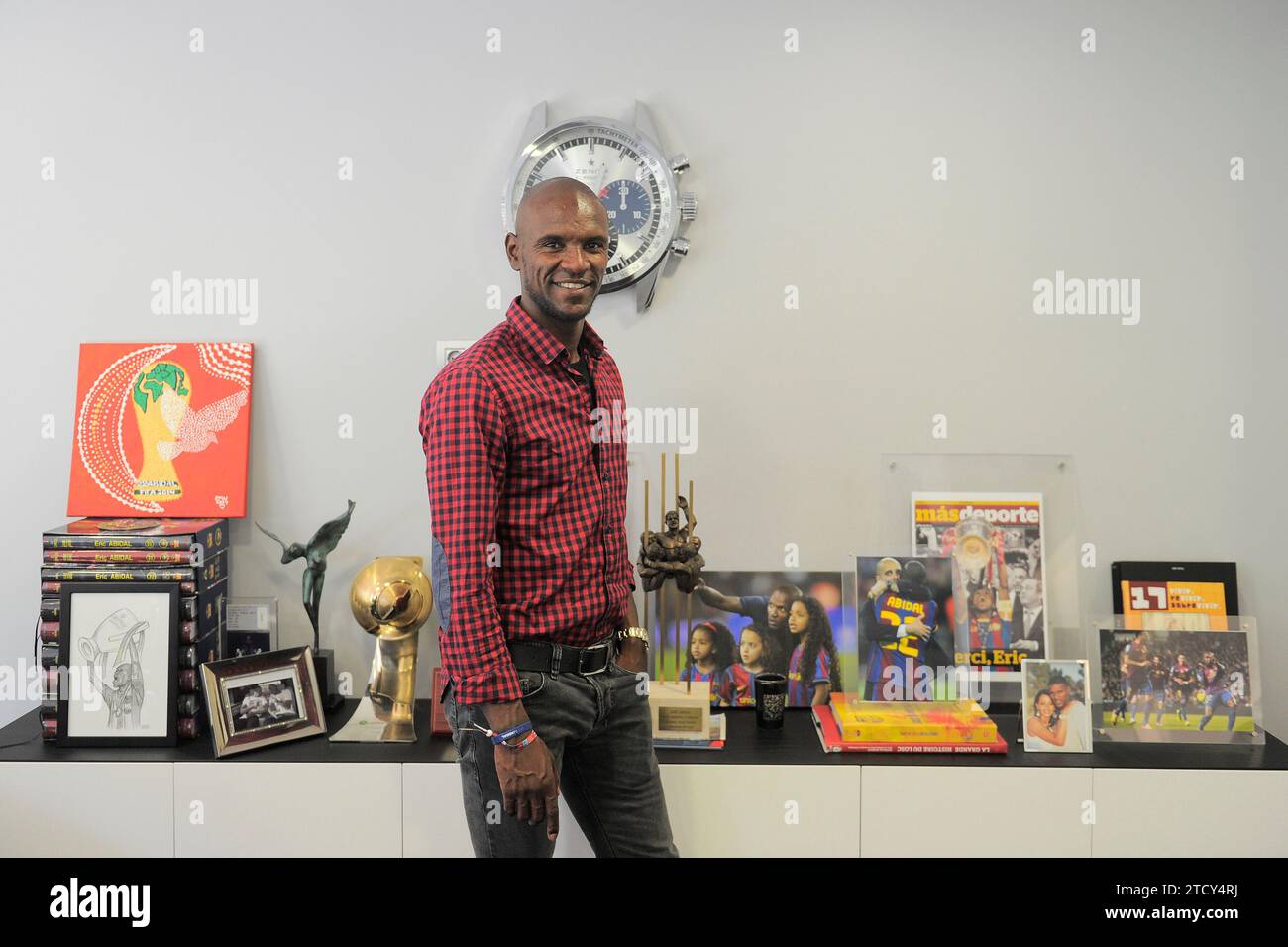 Barcelona, 06/03/2015. Interview with former FC Barcelona footballer ...