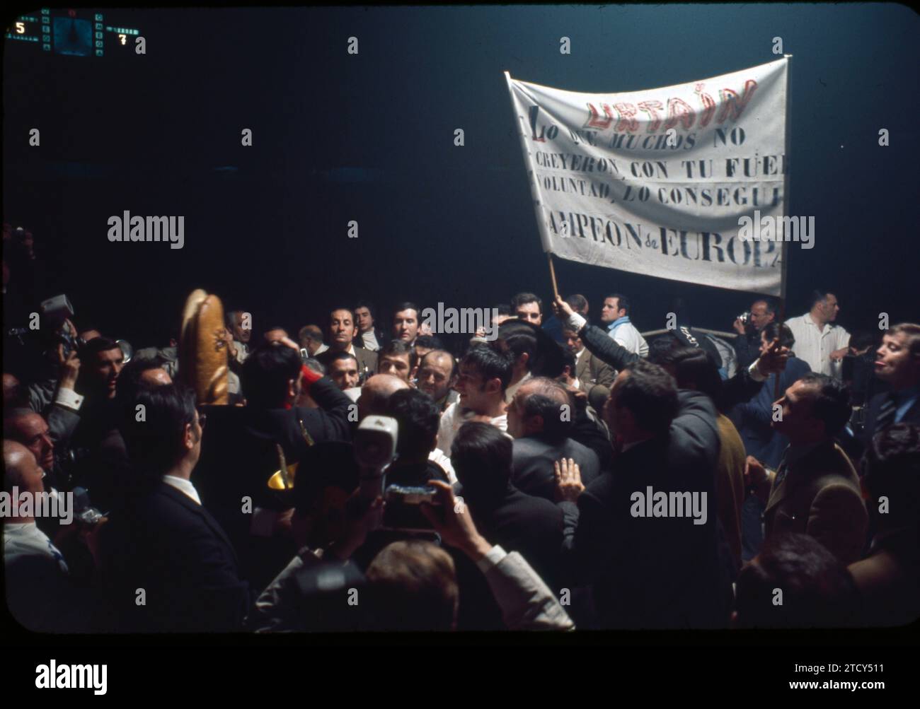 Madrid. 04/03/1970. José Manuel Ibar "Urtain", European heavyweight ...