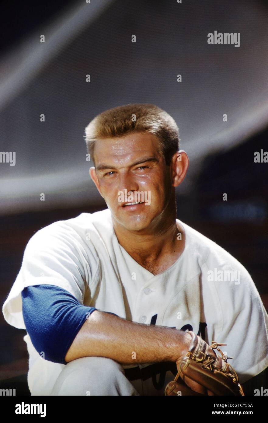 FL - MARCH, 1959: Clem Labine #41 of the Los Angeles Dodgers poses for ...