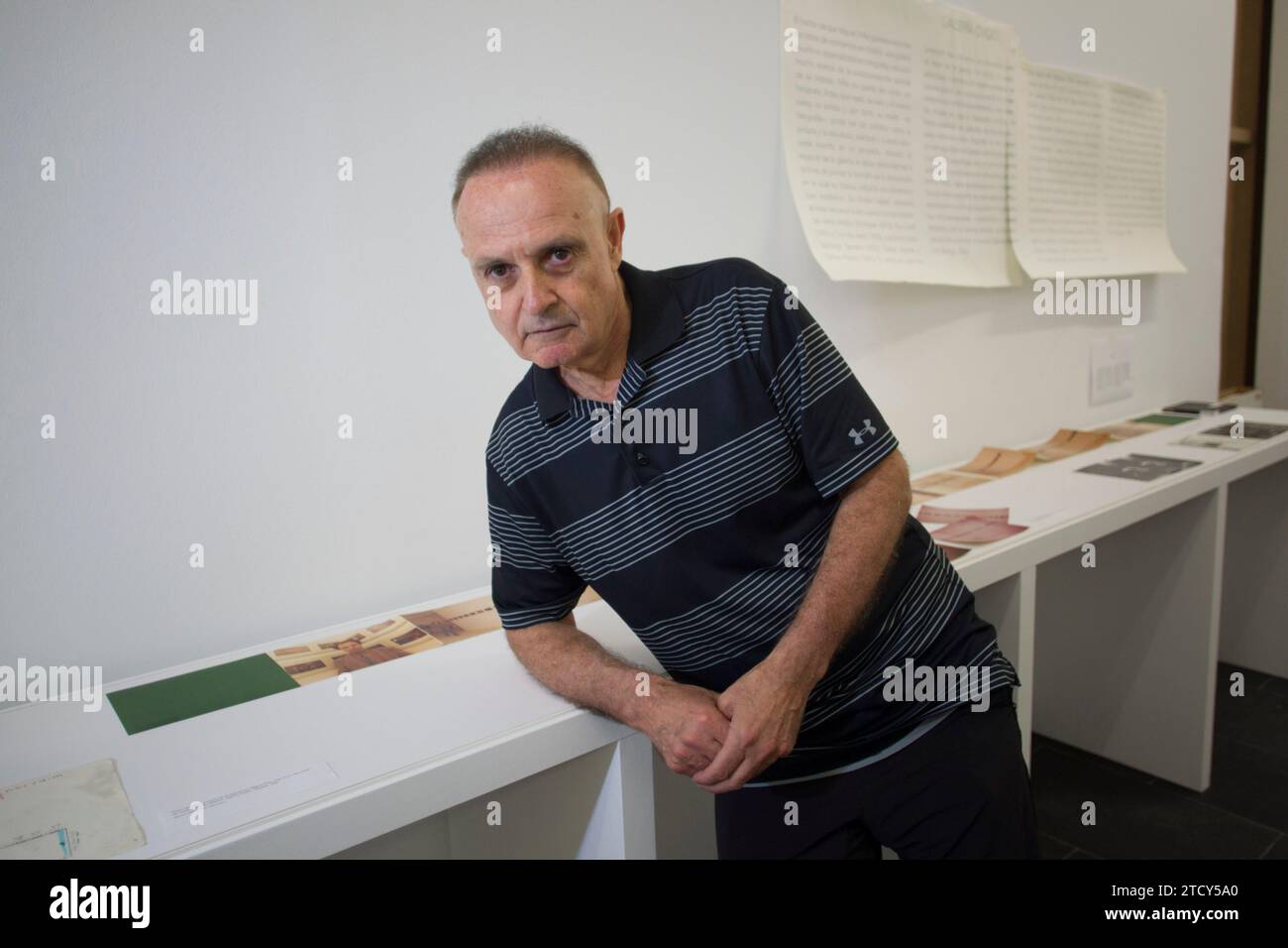Madrid, 06/27/2017. Interview with photographer Miguel Trillo. Photo ...