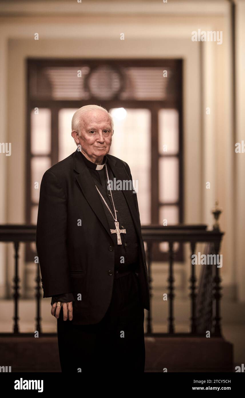 Valencia, 03/27/2017. Interview with Antonio Cañizares, Cardinal ...