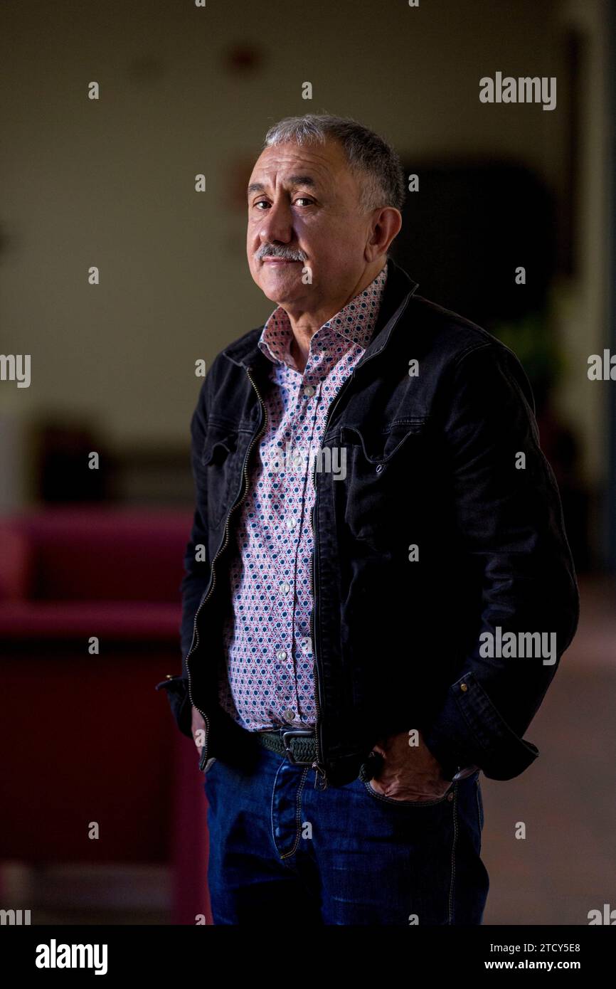 Madrid, 04/27/2017. Interview with José María Álvarez, general ...