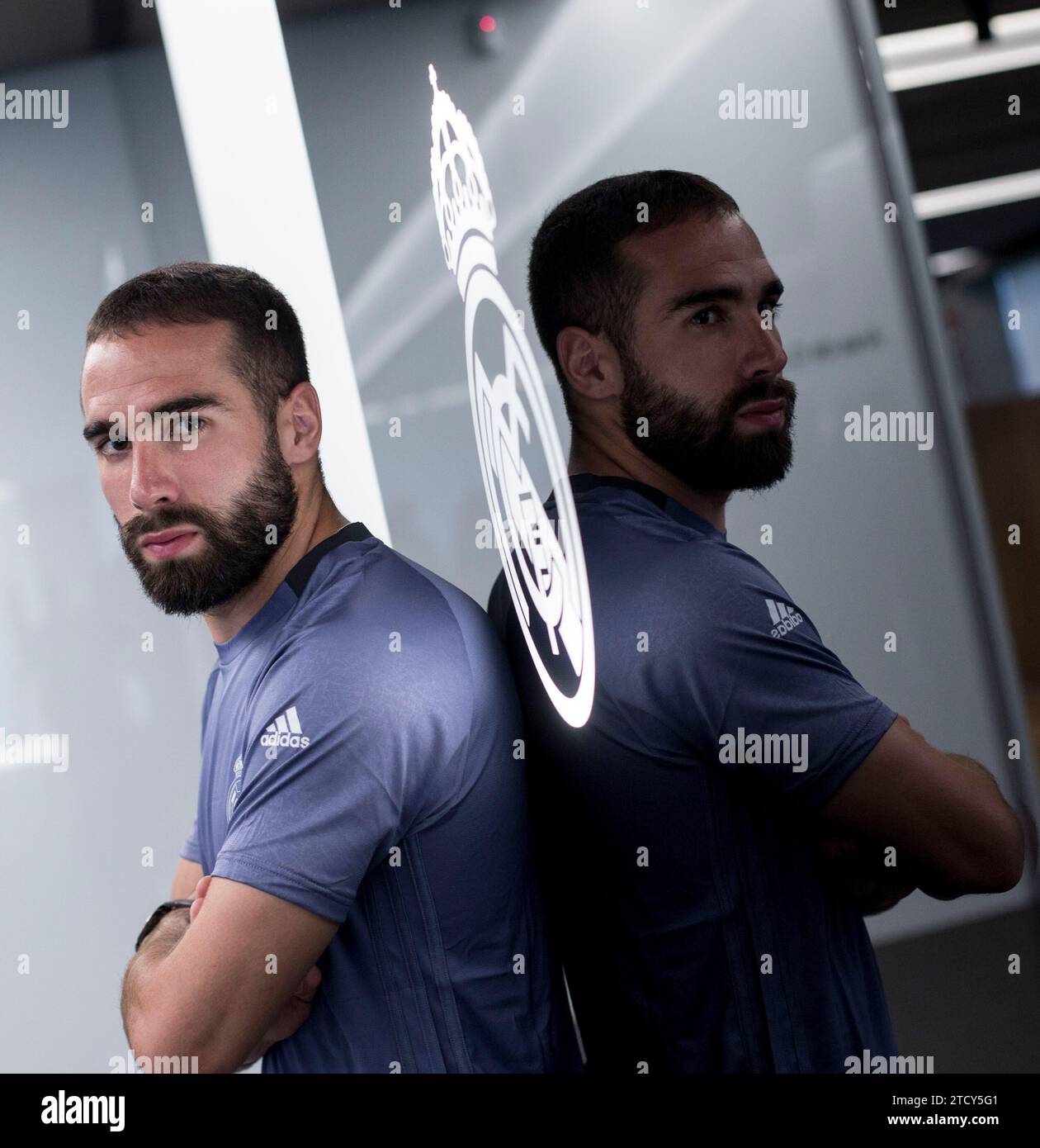 Madrid, 05/30/2017. Interview with Dani Carvajal, Real Madrid winger ...
