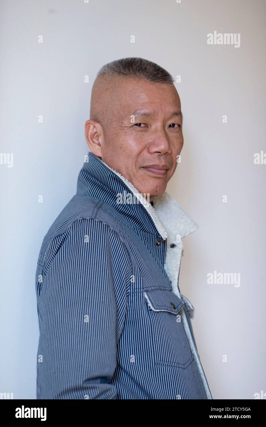 Madrid, 03/14/2017. Interview with the Chinese artist Cai Guo Qiang who ...