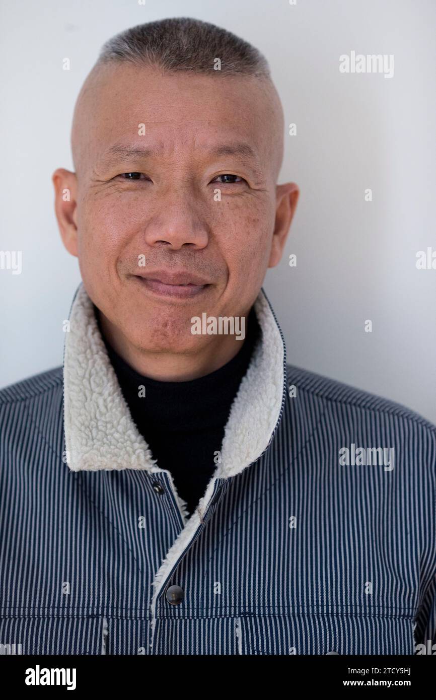 Madrid, 03/14/2017. Interview with the Chinese artist Cai Guo Qiang who ...