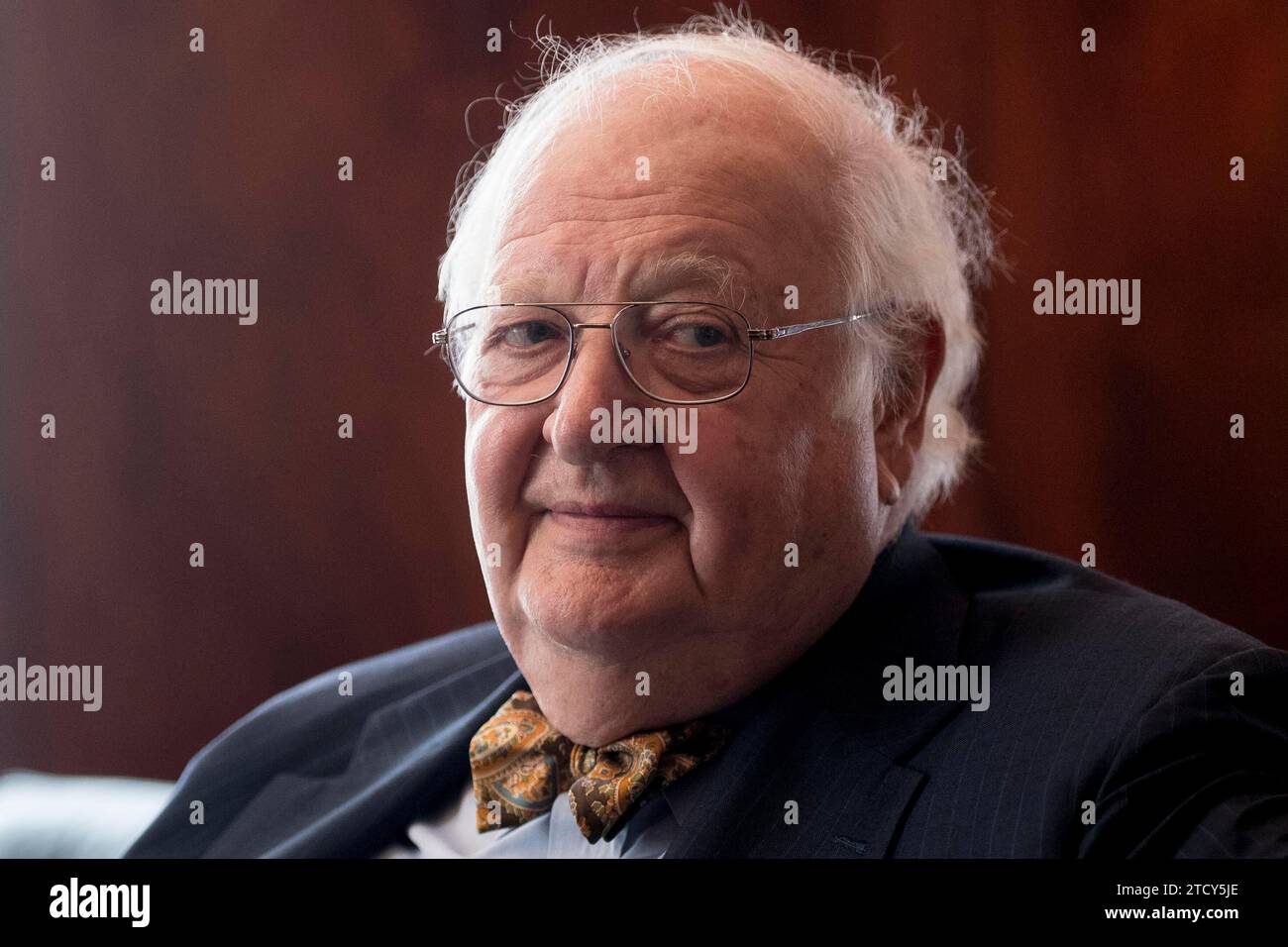 Madrid, 05/29/2017. Interview with the Nobel Prize winner in economics ...