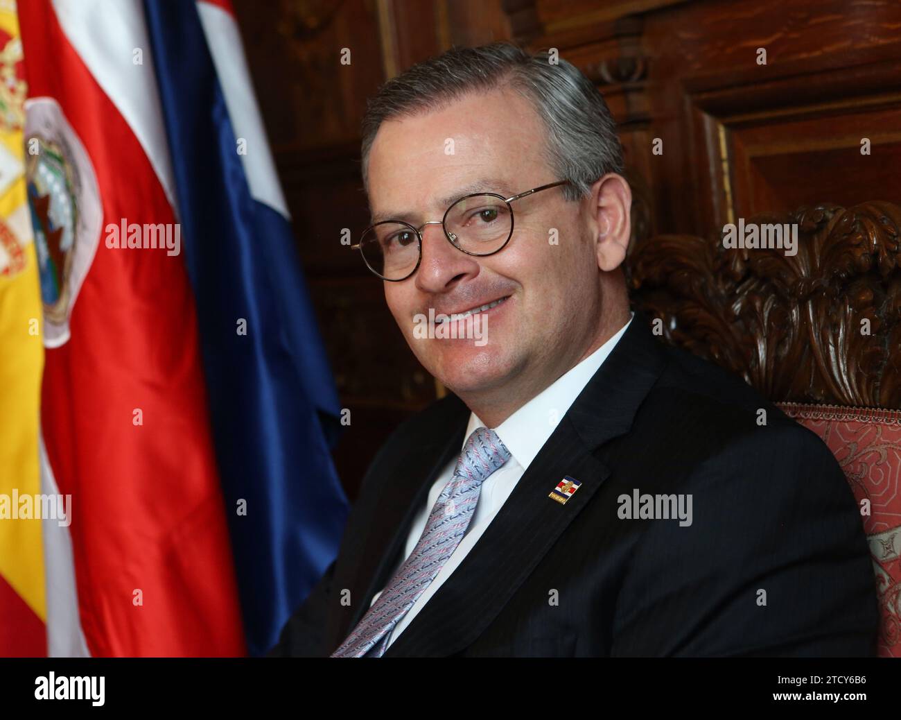 Madrid, 04/18/2017. Interview with the Minister of Foreign Affairs of ...